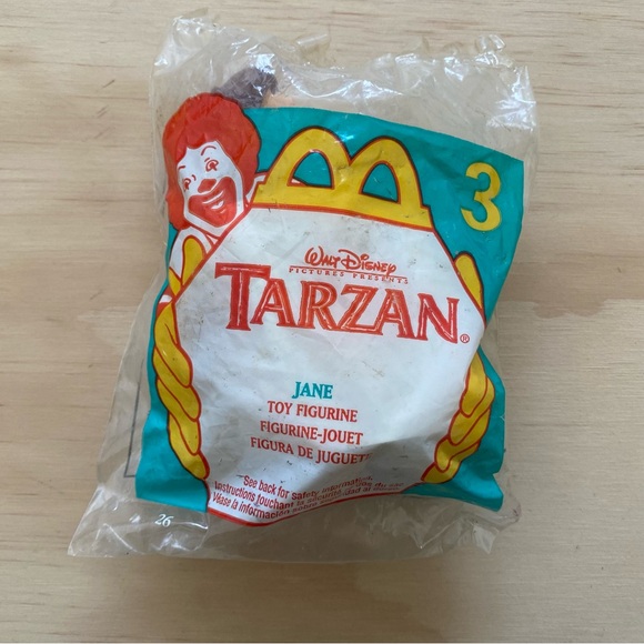 Disney | Toys | Bogo 5 Off Mcdonalds Disney Tarzan Jane Toy Figurine ...